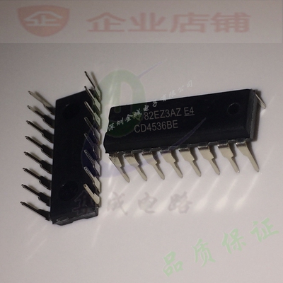 CD4536BE  插件DIP16全新原装现货 CD4536 逻辑芯片 可含税