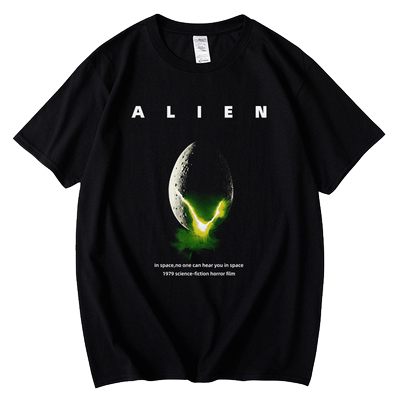 红韩alien异形致敬影视短袖t恤