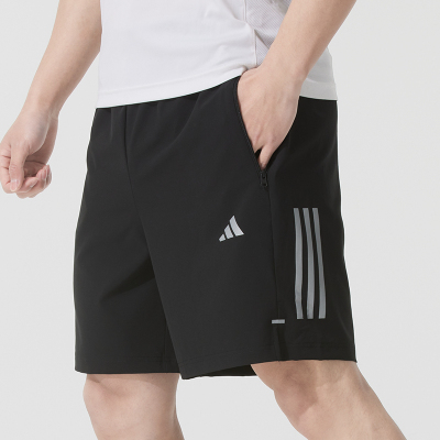 adidas阿迪达斯男裤梭织短裤2026春季新款健身跑步运动裤IW5906