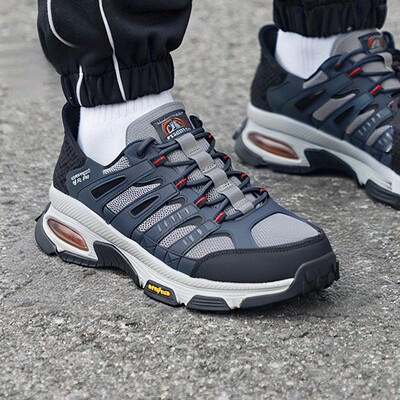 斯凯奇闪穿鞋男鞋2026春季运动鞋AIR-COOLED徒步鞋休闲鞋237322C