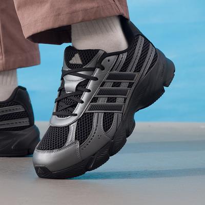 adidas男鞋 2026春季新款technochaos运动复古休闲鞋