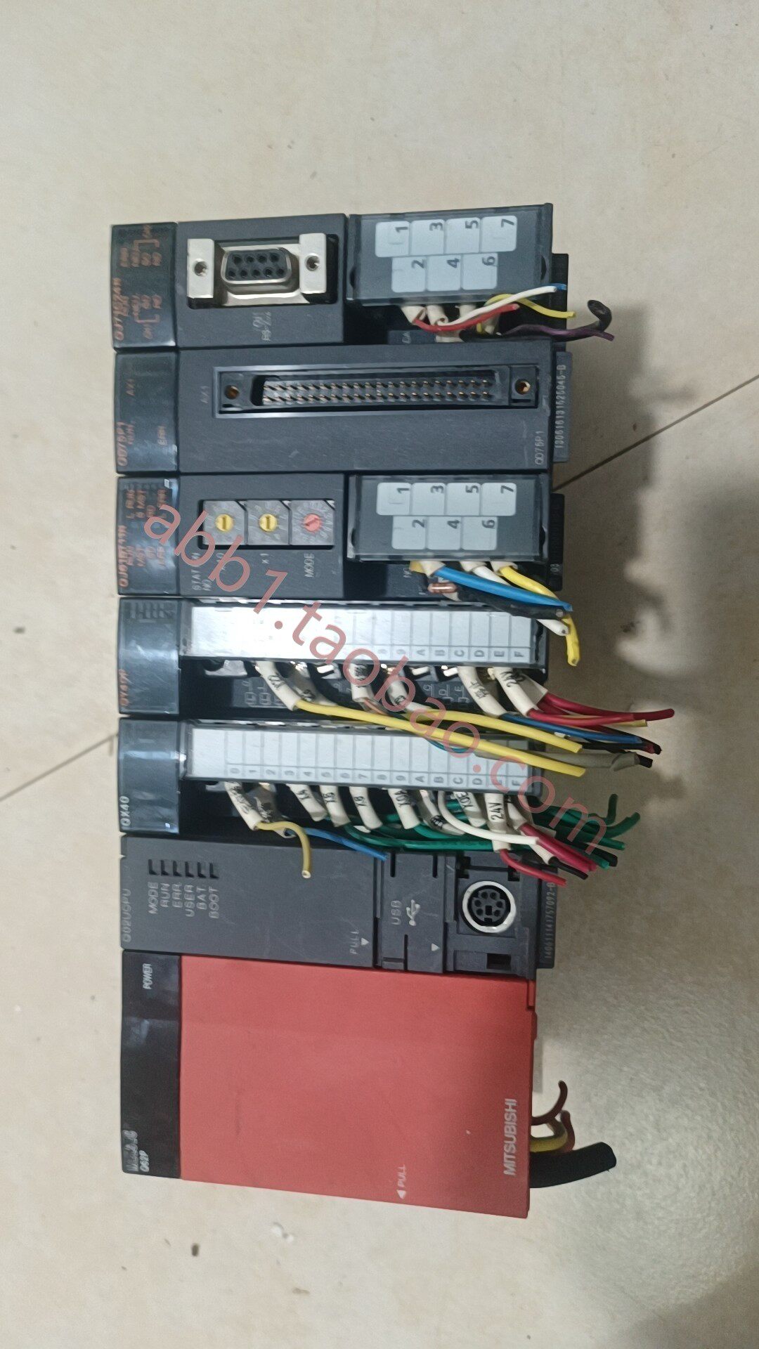 三菱plc一条Q02UCPU Q62P QX40 QY4 0P QJ61BT11N QD75P1 QJ_虎窝淘