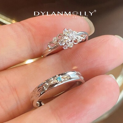 小众情侣对戒小预算婚戒