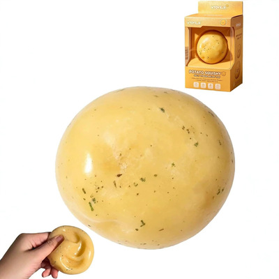 跨境新款 Potato Squishy Stress Ball 土豆软弹减压球解压捏捏乐