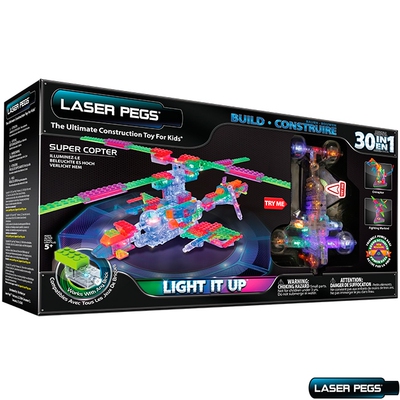 立体发光拼插电子积木