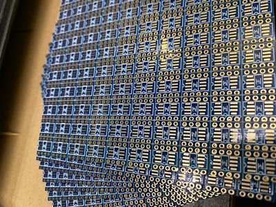 AD797 OPA627贴片单运放转双运放直插 单转双 转接板 配镀金针