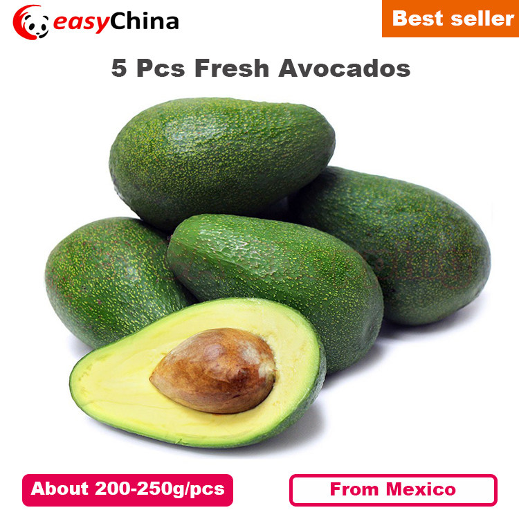 5 Pcs Big Avocados Avocado from Mexico, About 190g-230g/Pcs_虎窝淘