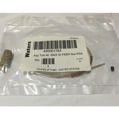 询价Waters沃特斯PEEK管430001783 0.0025ID PEEK Nut PDA