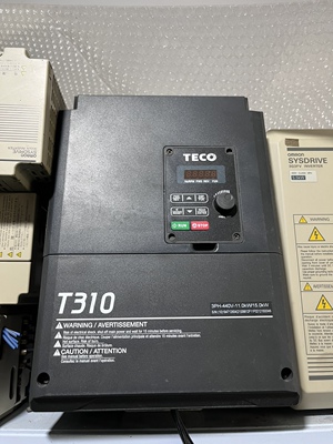 TECO东元T310变频器T310-4015-H3C 11/15KW 440V/380V二手 包好
