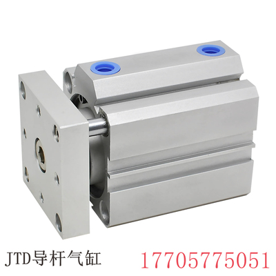 导杆气缸JTD20/25X10X20X30X40X50X75X100三杆带挡板滑块治具气缸