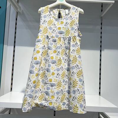 久岁伴女童夏季薄外穿裙