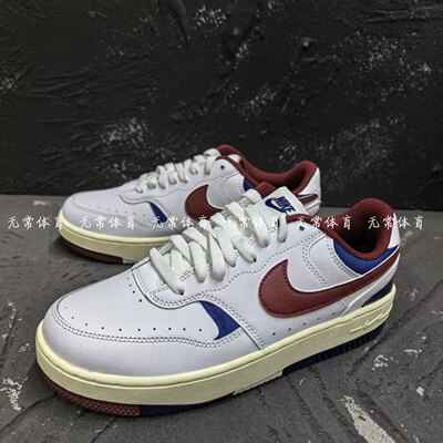 耐克正品女子厚底复古板鞋