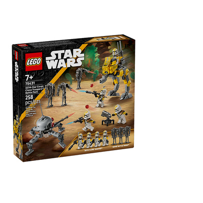 乐高星球大战75431第327星际军团克隆人士兵战斗包拼搭玩具男正品