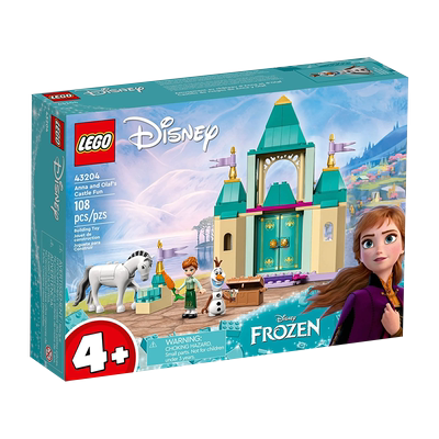 乐高43204安娜和雪宝的欢乐城堡