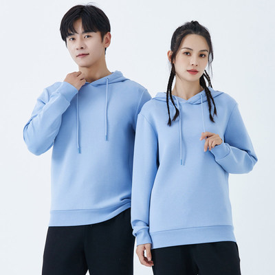 HANLING韩领38000-58卫衣定制刺绣印logo企业工作服团体工装外套