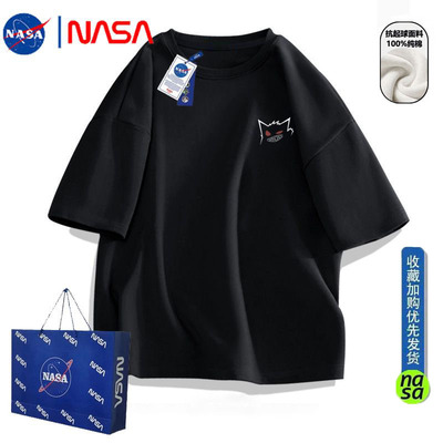 NASA联名宝可梦短袖T恤宽松大码