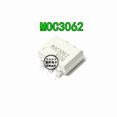 MOC3062 MOC3062SR2M 贴片SOP6 脚 光电可控硅光耦 全新原装