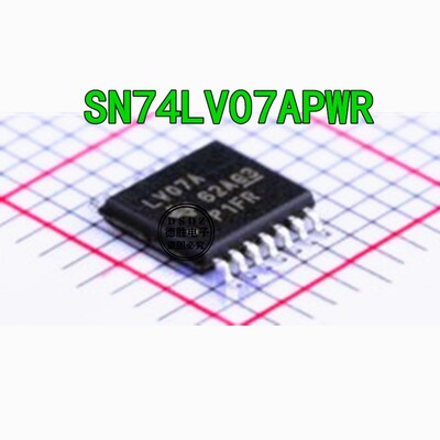 SN74LV07APWR TSSOP-14 LV07A  74系列逻辑芯片 全新原装专业配单