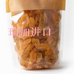 新品包邮加拿大Yupik peach天然桃干条1KG果脯多种口味多买更优惠