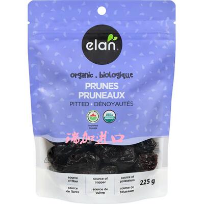 Elan有机零食西梅干elan袋装