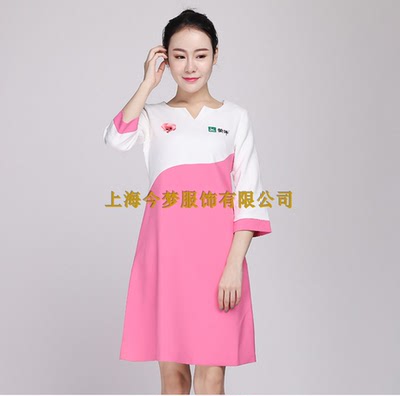 促销员长袖女啤酒牛奶饮料工作服