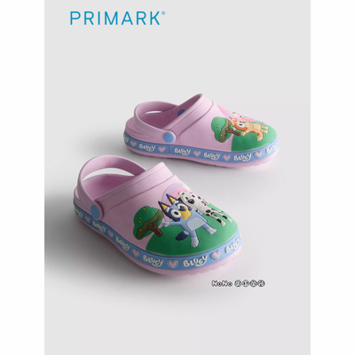英国PRIMARK正品代购BLUEY布鲁伊宾果洞洞鞋拖鞋沙滩新款