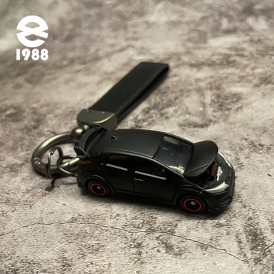 正版授权手工创意个性金属适用本田Honda CIVIC TYPE R跑车钥匙扣