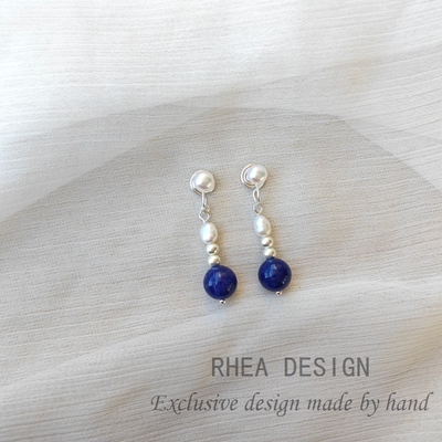 国风原创手作珍珠耳环复古文艺民族风耳钩古风国潮耳饰耳夹