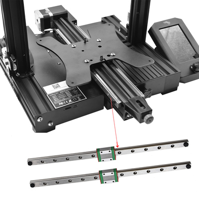 3D打印机配件 Ender3/V2/PRO Y轴双导轨升级套件 DIY线性导轨升级