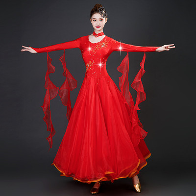 新款舞裙微美飘舞大摆裙