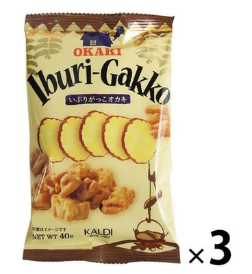 日本米果米饼进口咸菜味
