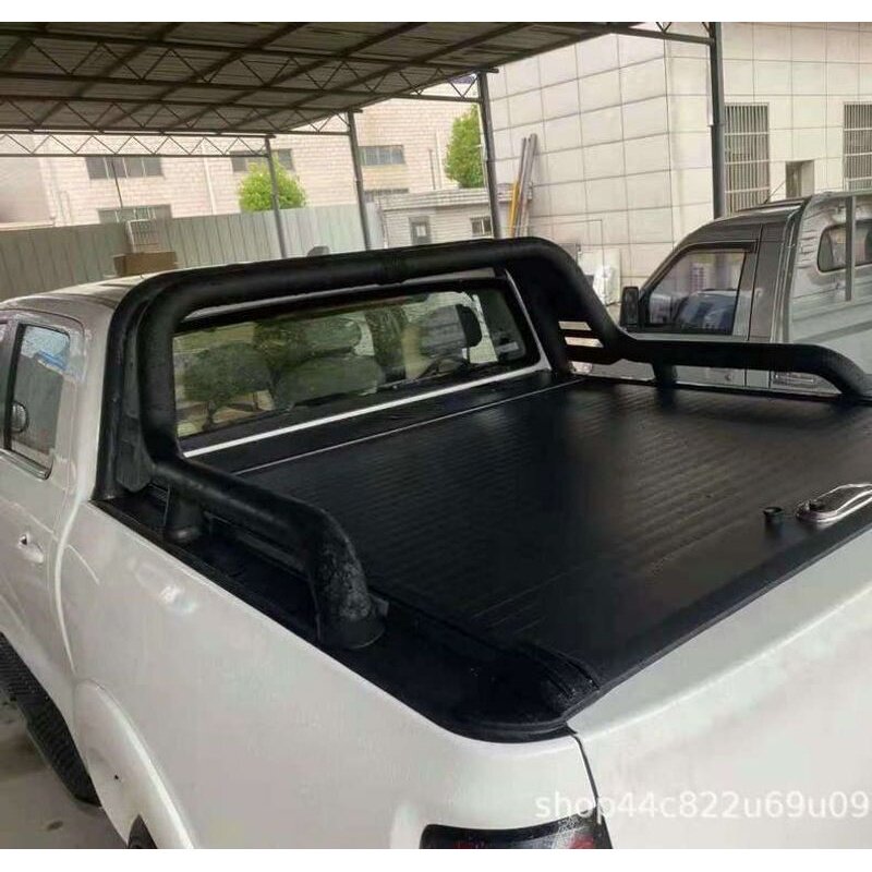 适用于长城炮龙门架手动卷帘盖皮卡车尾箱盖改装后盖卷帘货箱平盖