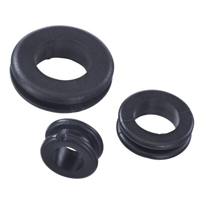 批发125PCS护线环组套 橡胶护线套穿线套规格多种