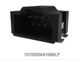 10155500-A108KLF FCI 线对板 MicroSpaceXS™ 1.27 8P 弯公