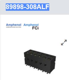 89898-308ALF 板对板与夹层连接器 2X8P UNSHRD HDR 30 microi