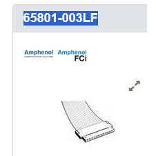 65801-003LF FFC & FPC连接器 Clincher™ , 3P 2.54mm