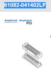 61082-041402LF 板对板夹层连接器 40P RECPT W/POLARIZATION 40P