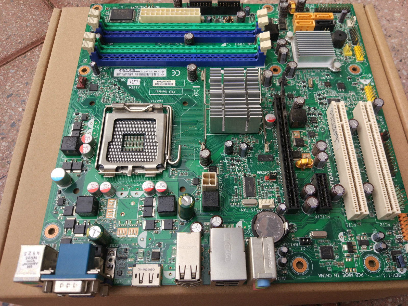 原装联想L-IQ45主板M9600 M8000T M8200 MTQ45MK集显775针 DDR3_虎窝淘