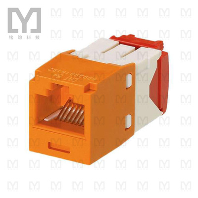 CJ5E88TGOR-24【MINI-COM MODULE  CAT 5E  UTP  8】