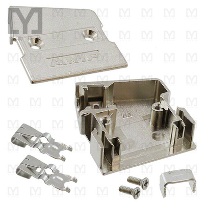 5749199-1【CONN BACKSHELL 20POS 75DEG SHLD】