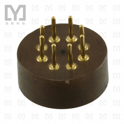 8058-1G49【CONN TRANSIST TO-5 8POS GOLD】