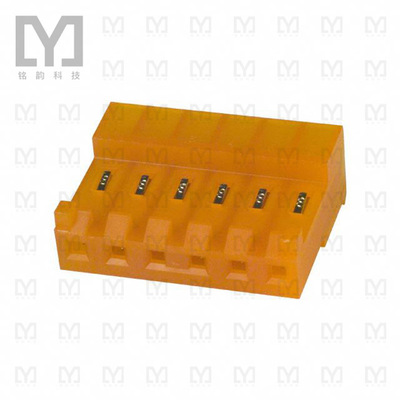 3-643817-6【CONN RCPT 6POS IDC 18AWG TIN】