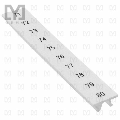 0808697:0071【ZACK STRIP 10-SECTION WHITE】