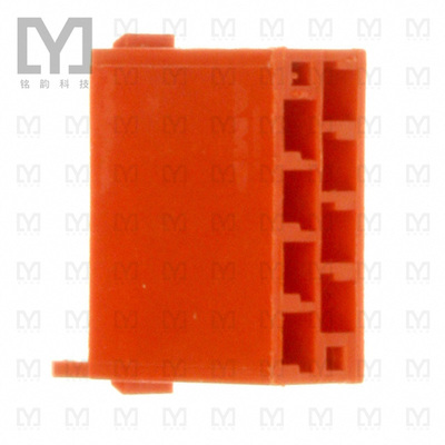 338095-8【CONN HOUSING 8POS .050 RED】