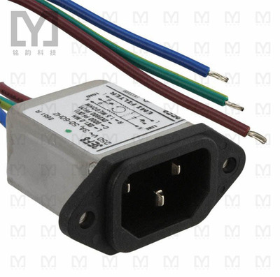 6609014-8【PWR ENT RCPT IEC320-C14 PNL WIRE】