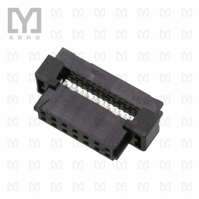 87568-1463【CONN RCPT 14POS IDC 28AWG GOLD】