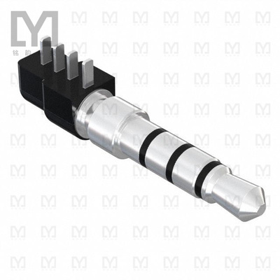 54-00035【CONN PLUG STEREO 3.5MM RA 4COND】