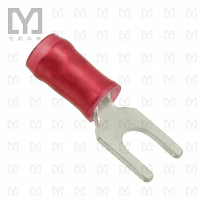 130517【CONN SPADE TERM 16-22AWG M4 RED】