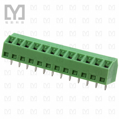 1728381【TERM BLK 12POS 55DEG 3.81MM PCB】