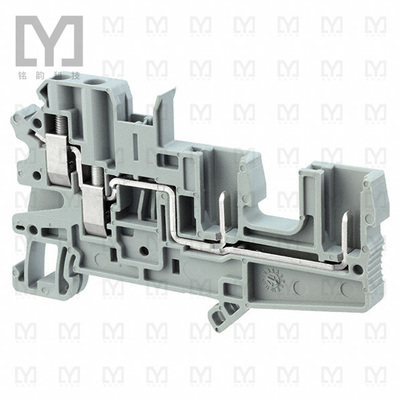 3060296【TERM BLK PLUG 4POS 6.2MM GRAY】